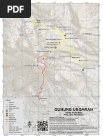 Peta Jalur Pendakian Gunung Gede-Pangrango | PDF