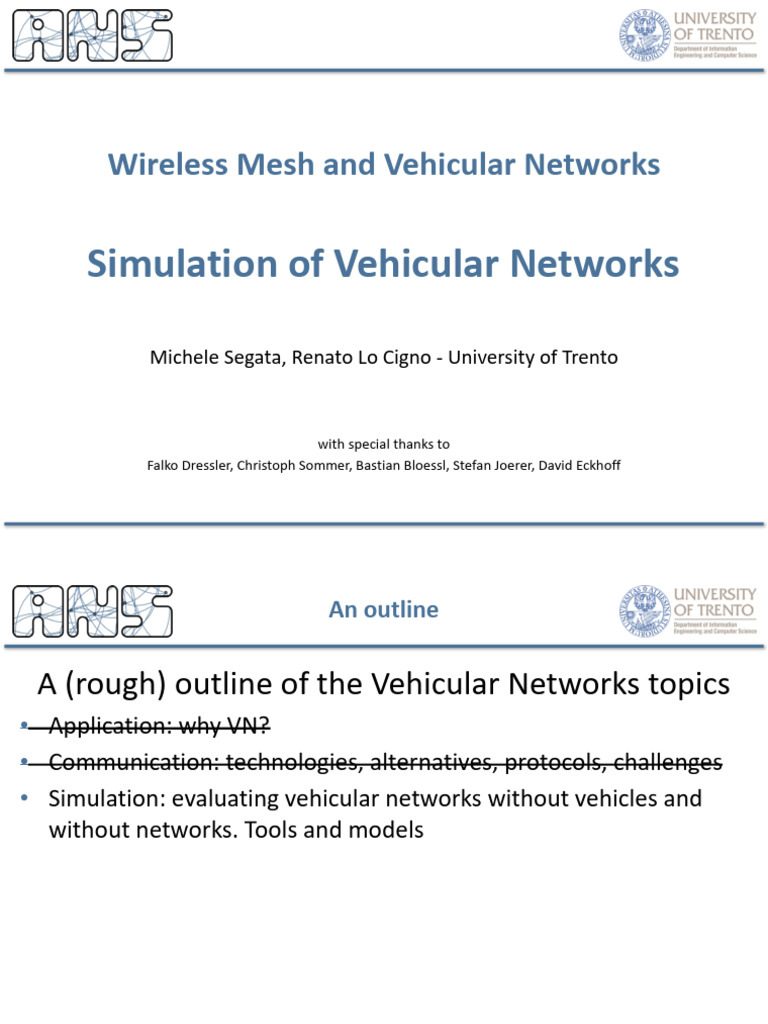 06_VANET_Simulation | PDF | Computer Network | Radio