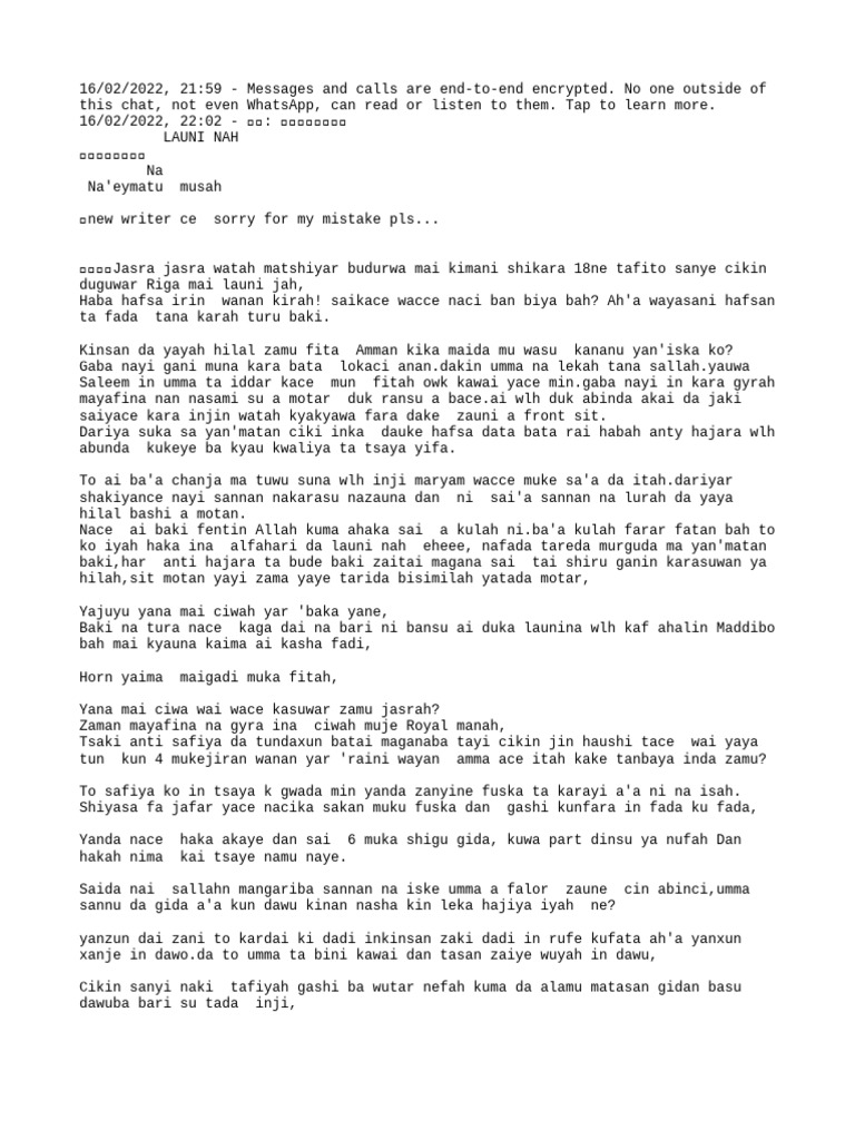 Launi Nah Complete | PDF