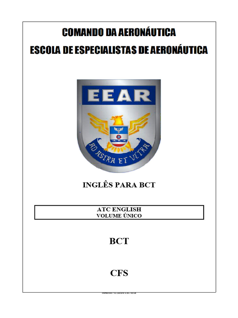 Cfs - BCT - Atc English - Versão 2021 | PDF | Sergeant | Military Rank