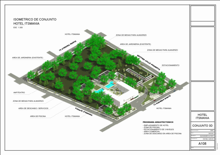 Plano-CONJUNTO 3D | PDF