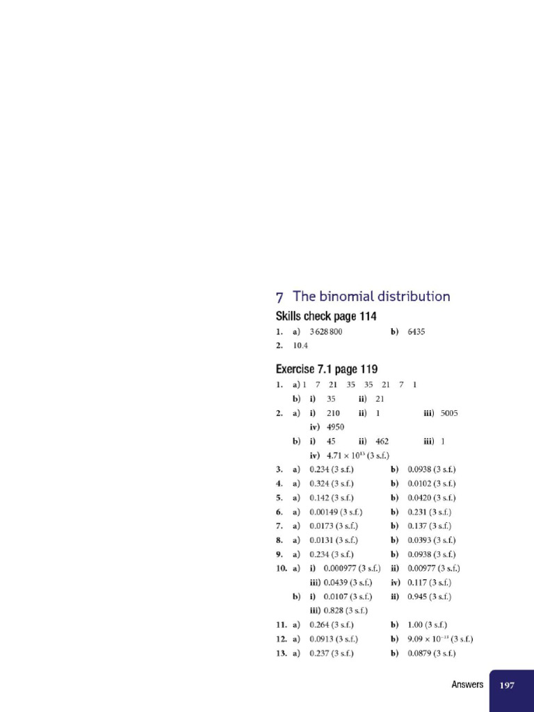 Key Answers From Unit 6 To Unit 16 | PDF