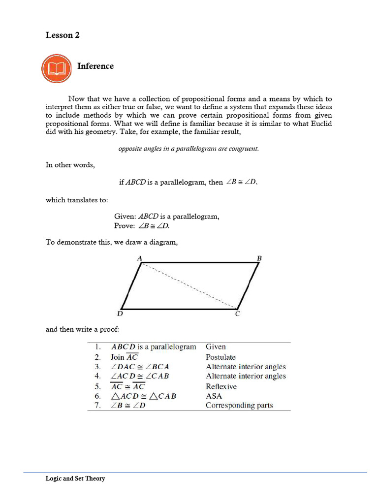 Inference | PDF | Theorem | Deductive Reasoning