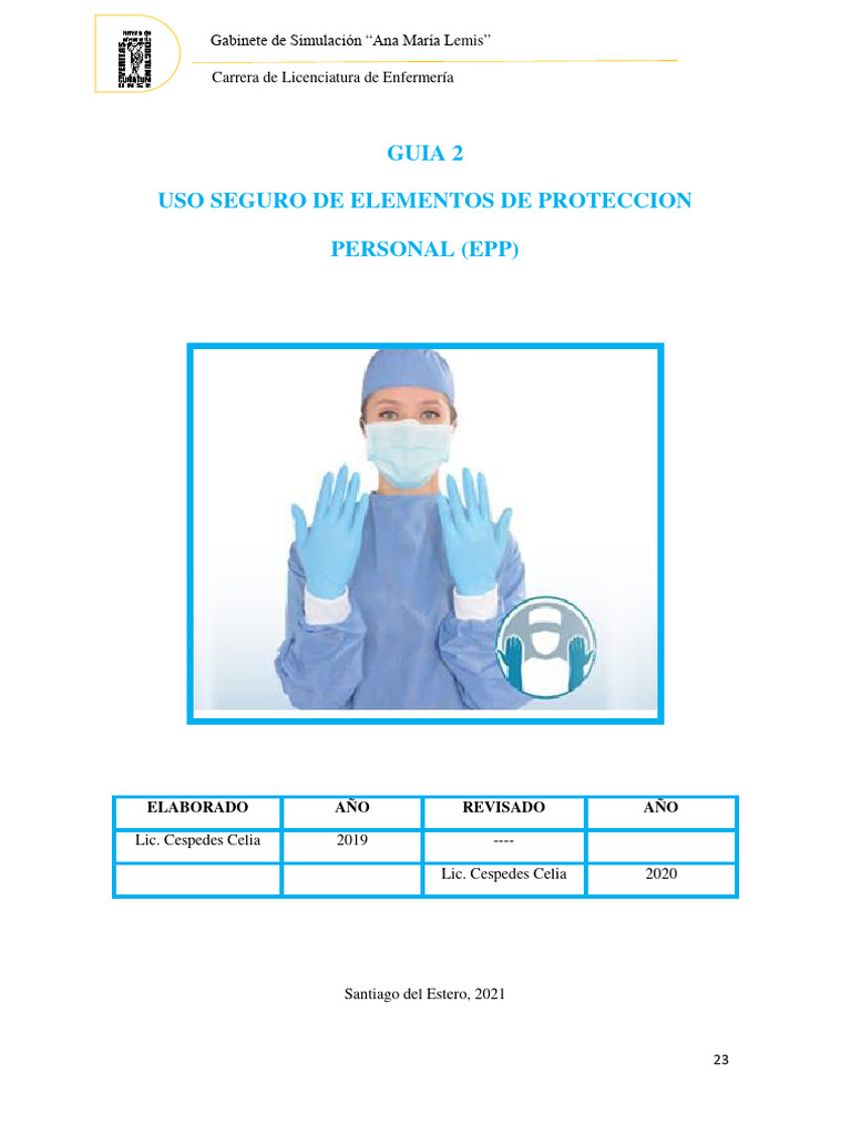 Tecnica de Colocacion y Retiro de Epp | PDF | Guante | Lavado de manos