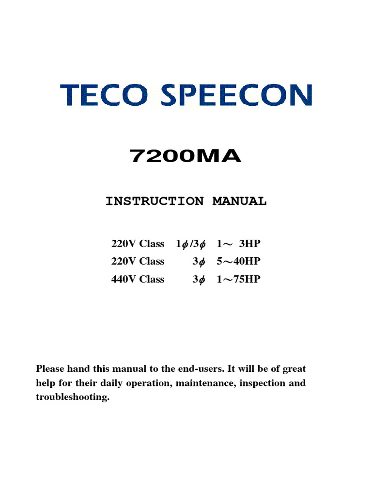 Manual Inverter 7200MA | Download Free PDF | Power Inverter | Power Supply