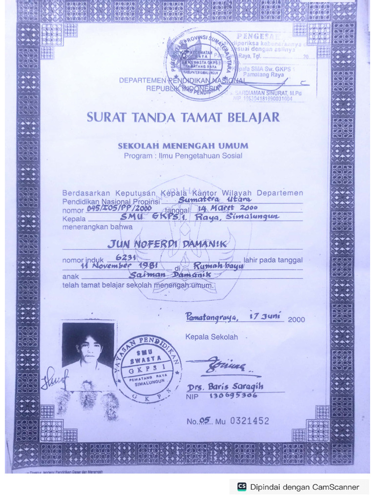 Ijazah Jun | PDF