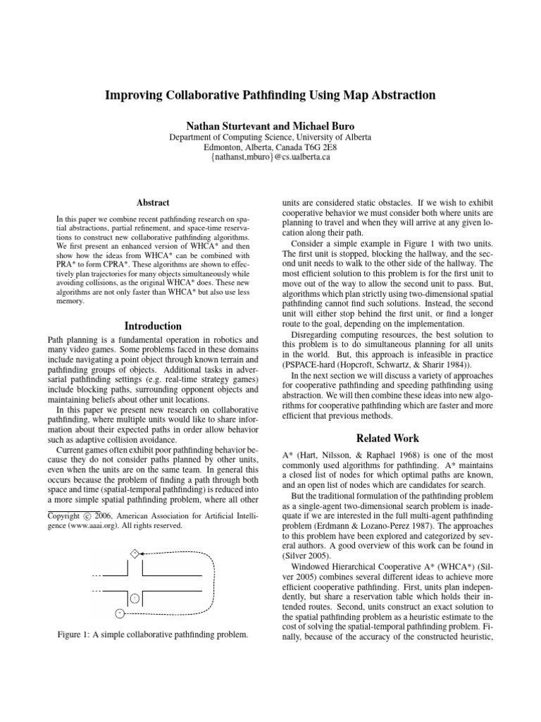 Collaborative Path Finding Via Map Abstraction | Download Free PDF ... Collaborative Path Finding Via Map Abstraction | Download Free PDF ...