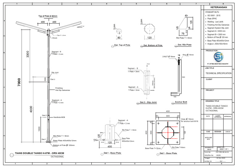 Double Tango All in One H-07M - Orn 40CM | PDF | Mechanical Engineering ...