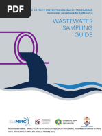 Wastewater Sampling Protocols and Methods | PDF | Personal Protective ...