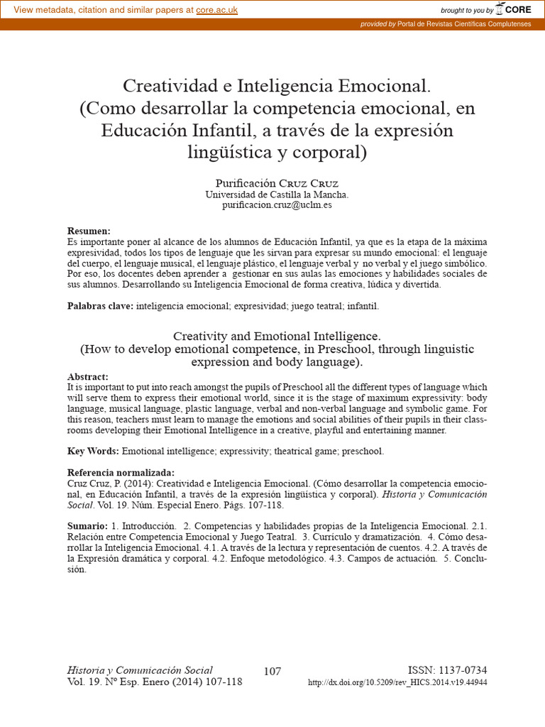 La Creatividad | PDF | Las emociones | Creatividad