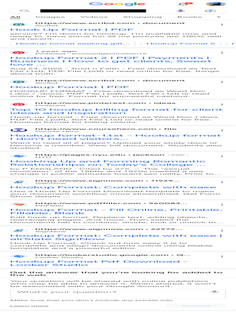 Hookup Format PDF Download - Google Search | PDF | Software | Computing