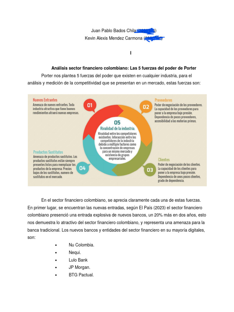Analisis Sector Financiero | PDF | Bancos | Sistema financiero