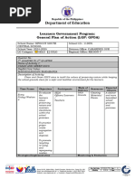 Action Plan Selg - 2025 | PDF | Learning