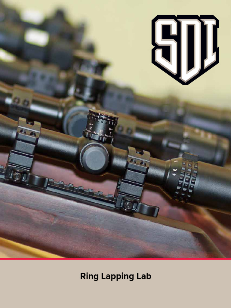 SDI Ring Lapping Lab 5.2 | PDF | Telescopic Sight | Minute And Second ...