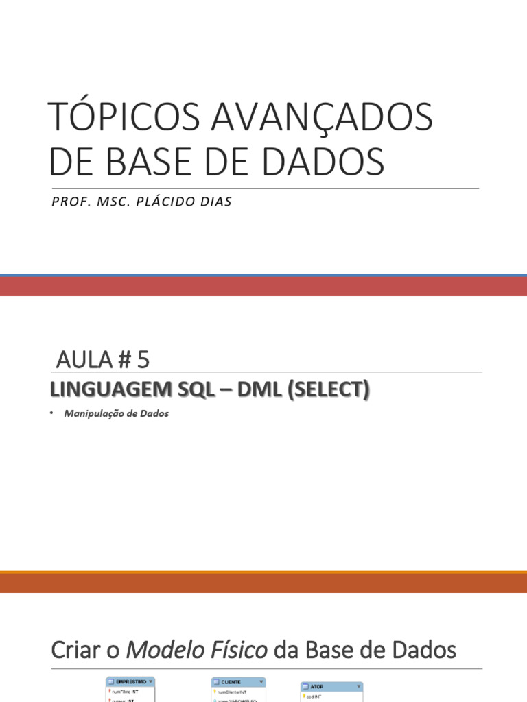 Consultas Avançadas em SQL | PDF | SQL | Gestão de dados
