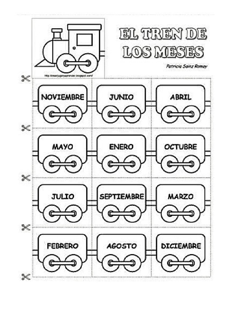 El tren de los meses | PDF El tren de los meses | PDF