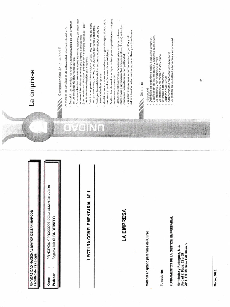 4 Lectura Complementaria 1 | PDF