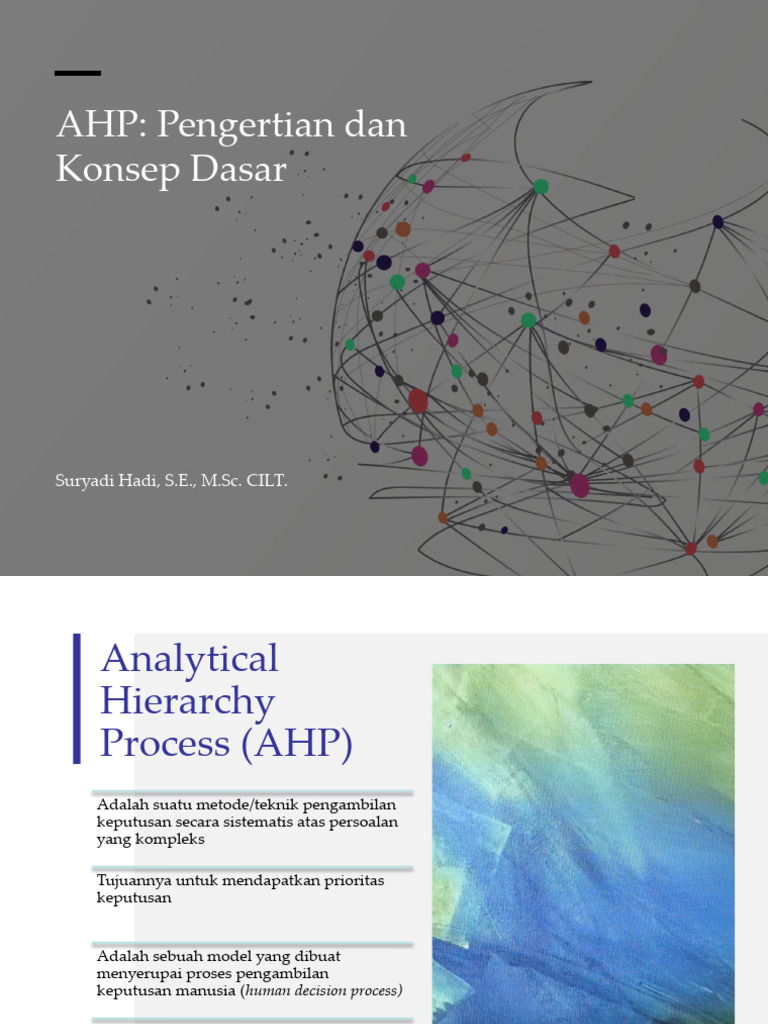 Slides Materi Ahp | PDF