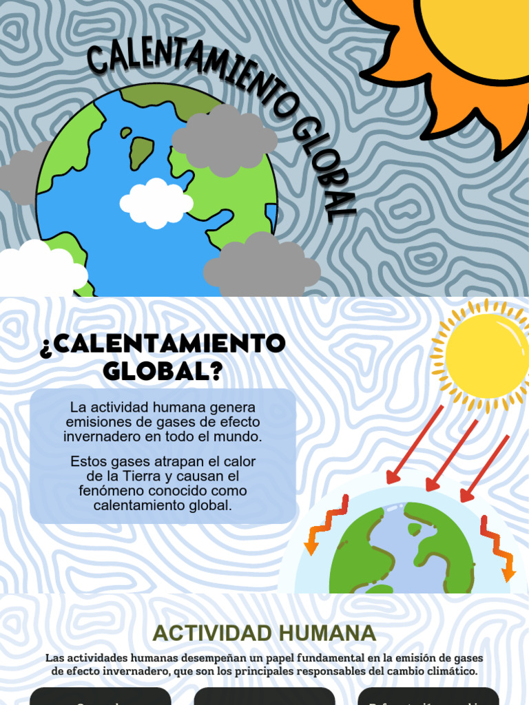 Calentamiento Global: Causas y Consecuencias | PDF | Cambio climático ...