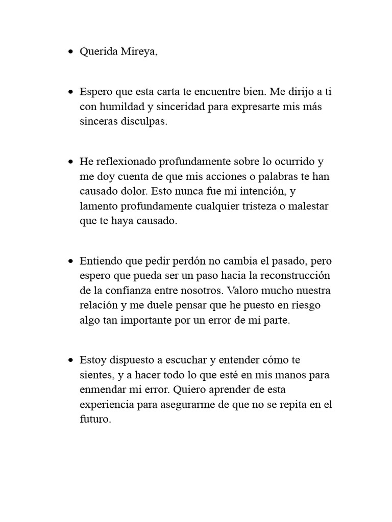 Disculpas sinceras para reconstruir la confianza | PDF | Relaciones ...