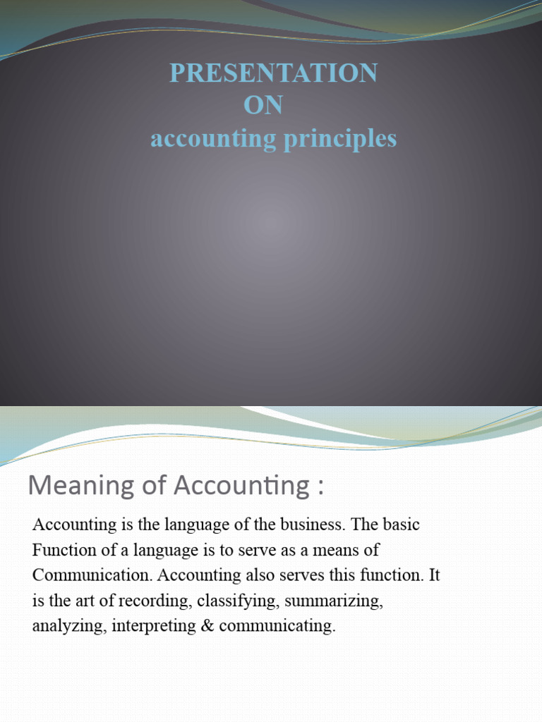 Account | PDF | Going Concern | Financial Statement