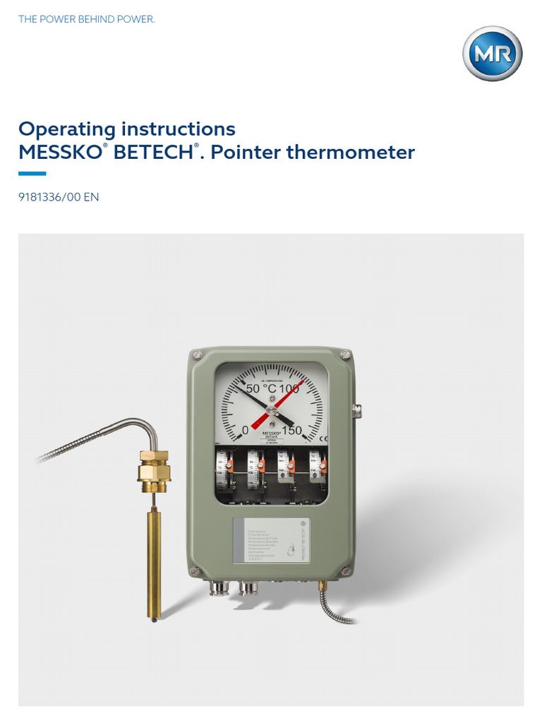 MESSKO® BETECH® Operating Instructions 9181336 00 en | PDF ...