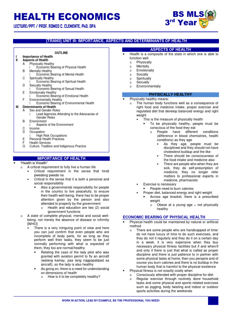 Econ Lesson 3 | Download Free PDF | Gender | Gender Studies