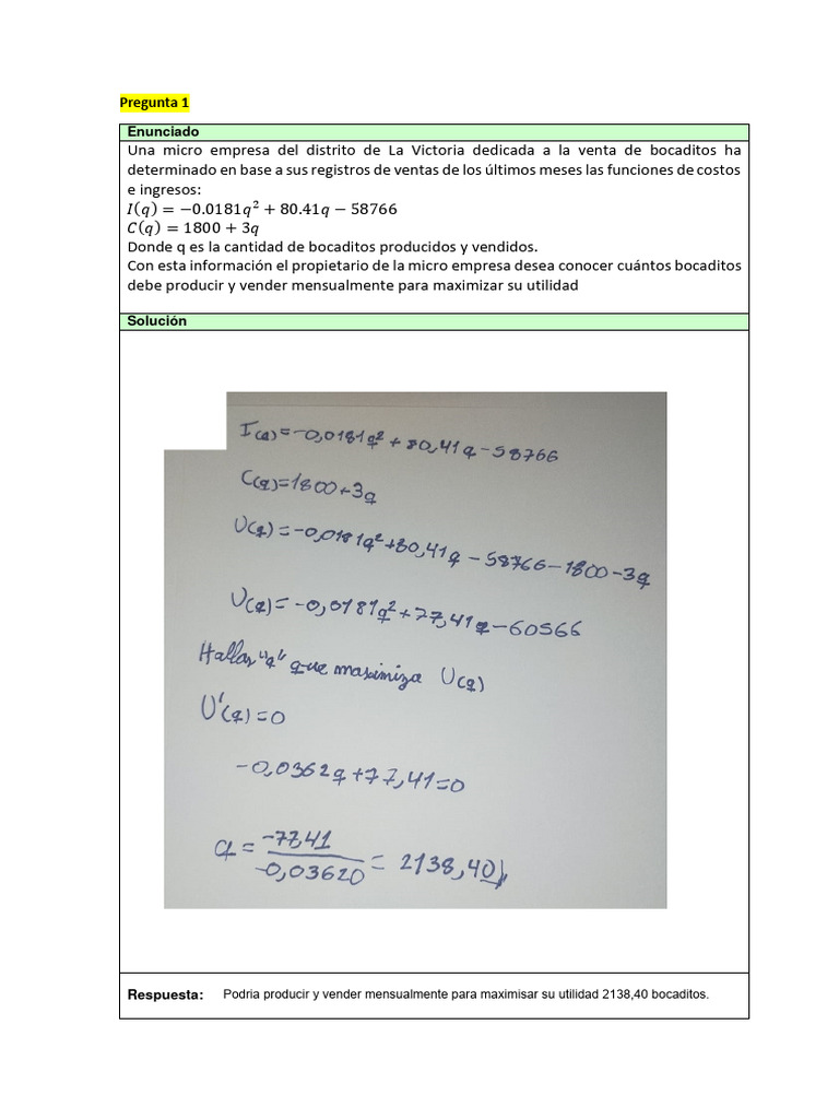 Formato de Soluci n de Desarrollo Para Estudiante Solucion | PDF