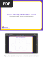 Tiled Printing Instructions | PDF