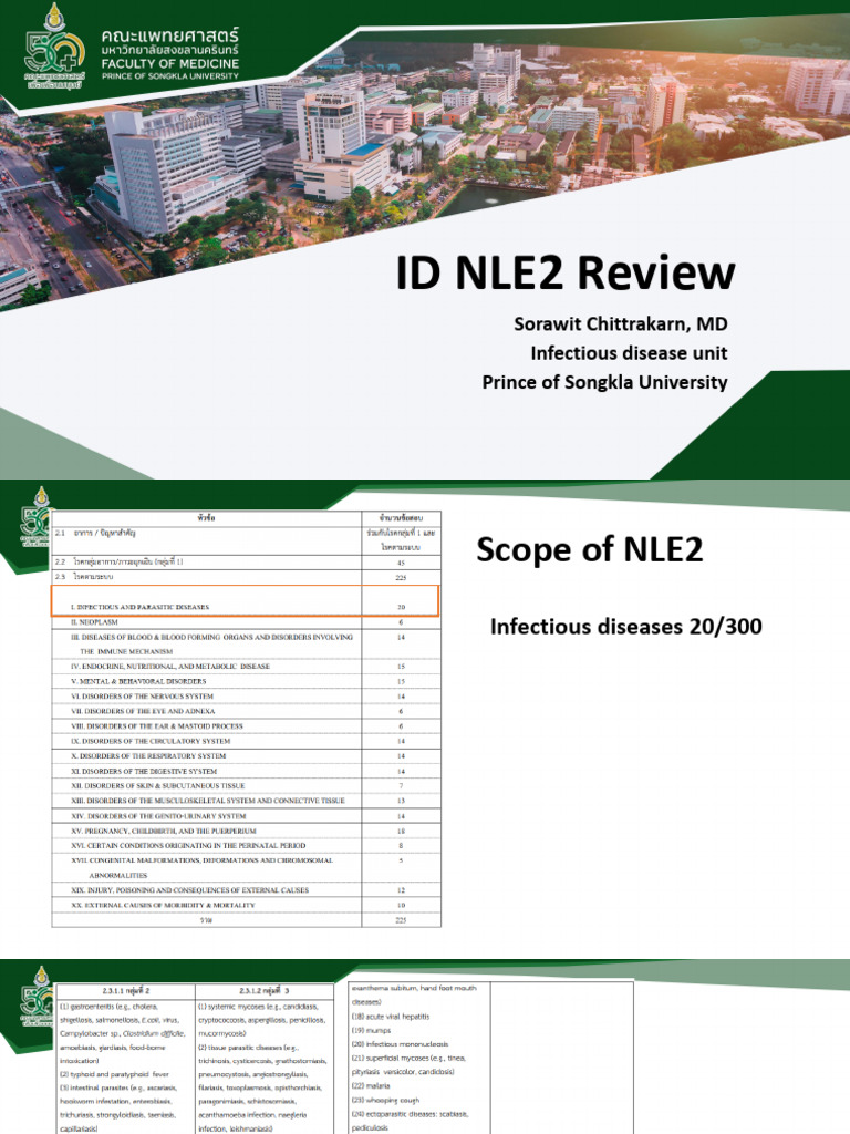 L3 Infectious MED NL2 | PDF | Hiv/Aids | Diagnosis Of Hiv/Aids