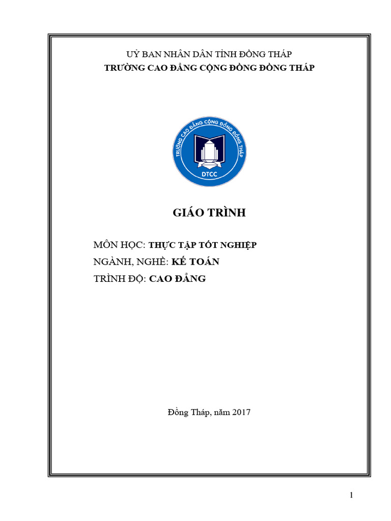 Giao trinh thuc tap Tot Nghiệp | PDF