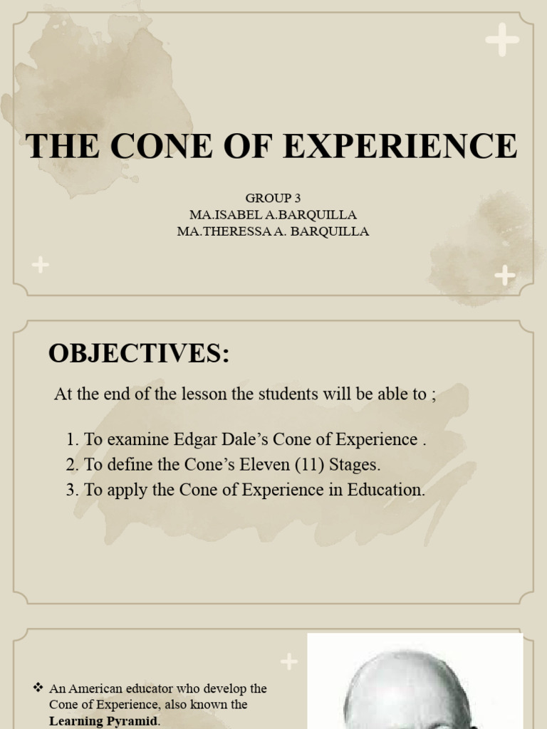 Cone of Experience | PDF | Experience | Learning