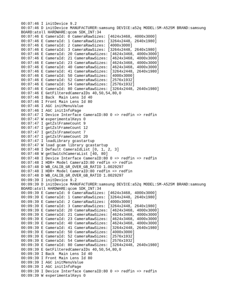 Log 20240510 | PDF | Mobile Computers | Smartphone