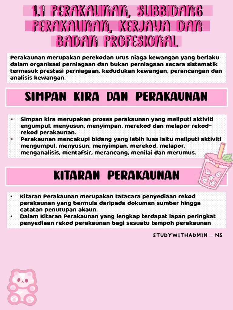 Akaun Modul 1 f4 Studywithadmin | PDF