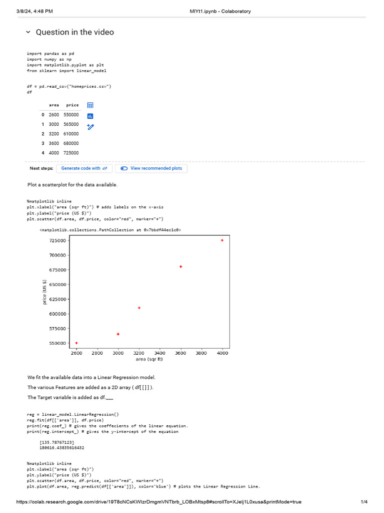 Simple Linear Regression | PDF | Linear Regression | Statistical Analysis