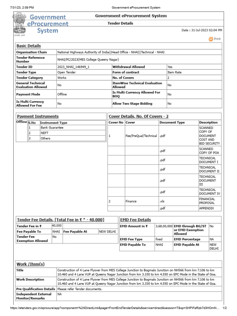 Government Eprocurement System | PDF | Legal Tender | Money