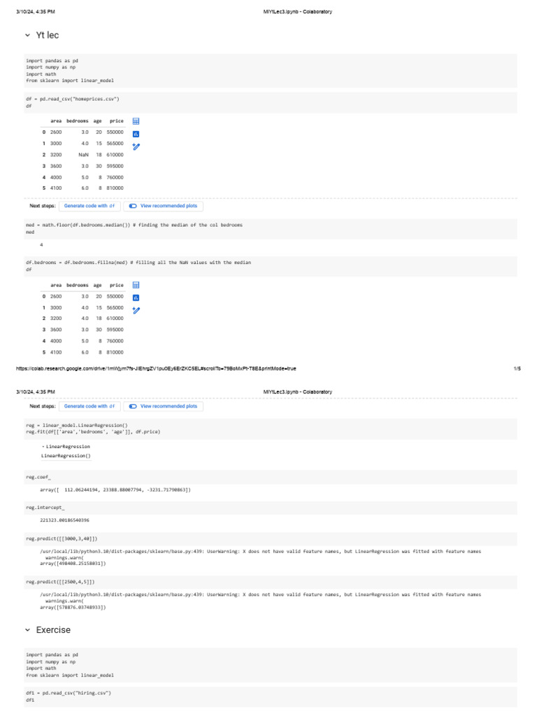 Multivariate Linear Regression | PDF | Linear Regression | Statistical Analysis