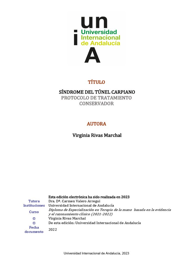 Protocolo Conservador para STC | PDF | Medicina CLINICA | Enfermedades ...