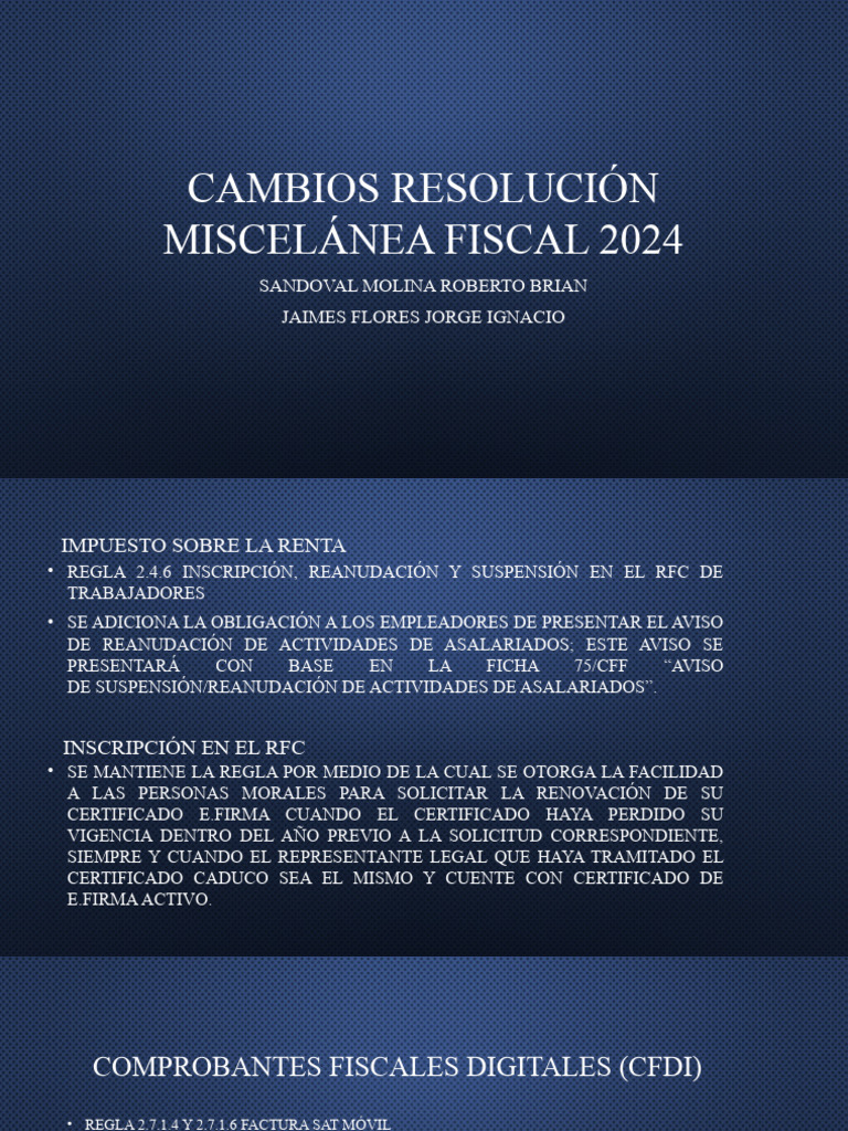 Resolucion miscelanea | PDF | Impuesto sobre la renta | Economias