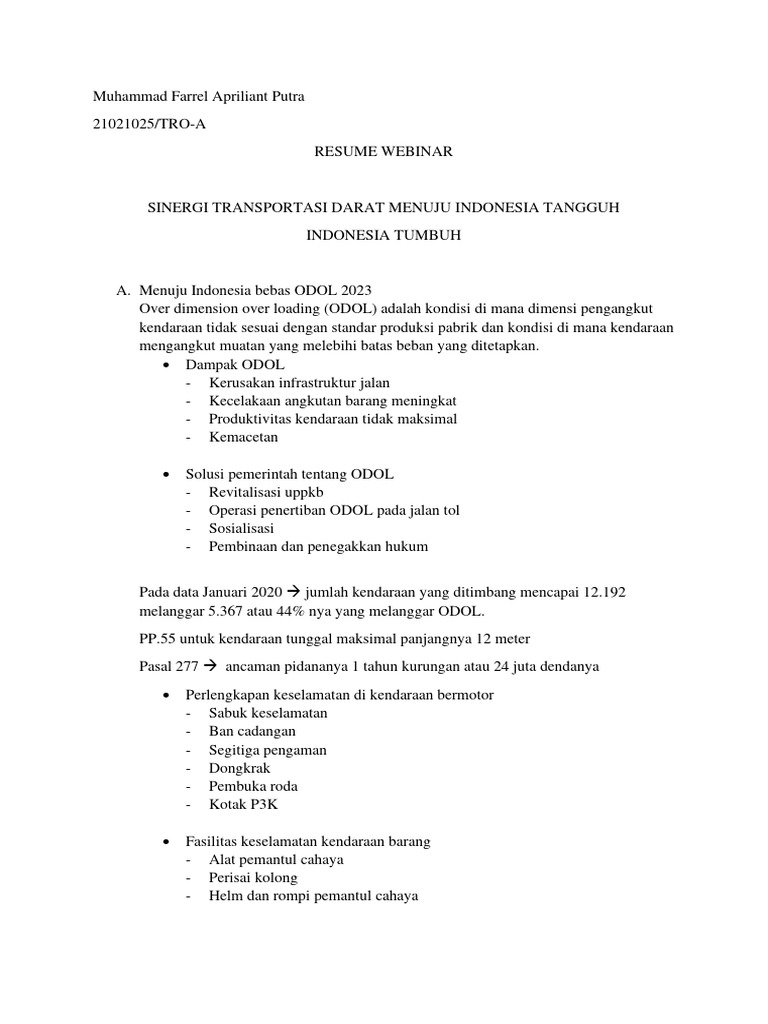 Resume Webinar | PDF | Bisnis | Komputer