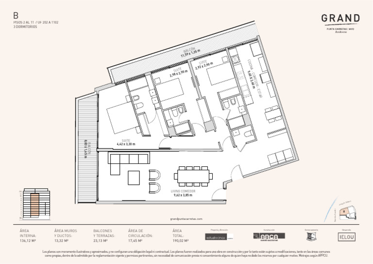 Grand Punta Carretas Unidad 302 | PDF