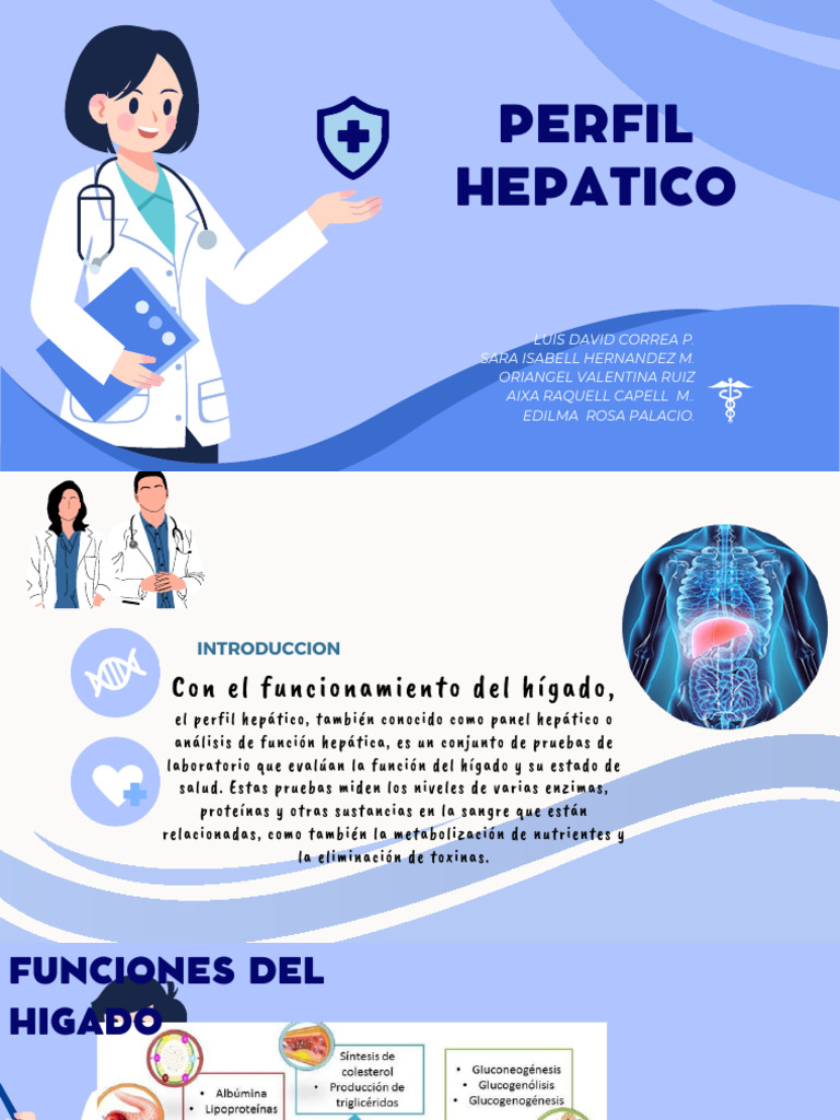 Análisis Completo de Perfil Hepático | PDF | Transaminasa | Hígado