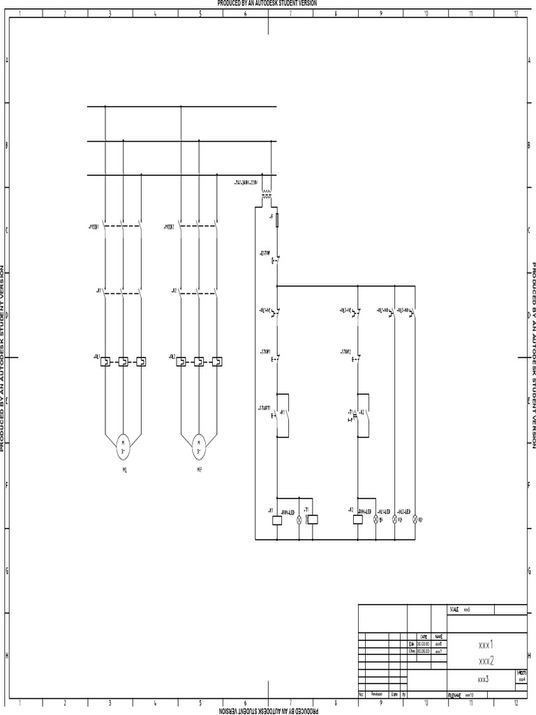 Cau8 - 2DC Timer - DC2 ApSuat IEC A2 Title Block | PDF | Computers ...