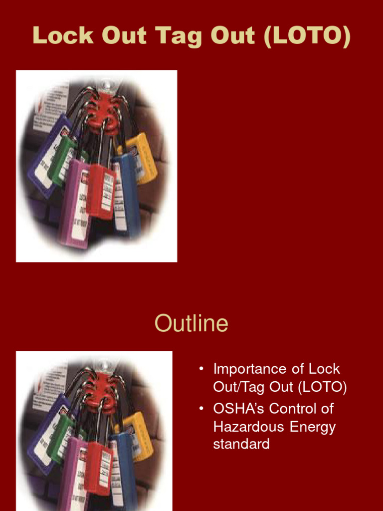 Loto 1 | PDF | Labor Relations | Safety