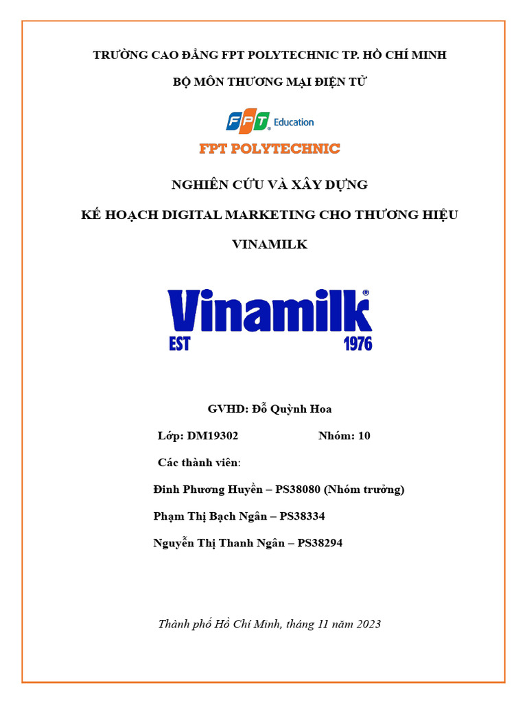 CAO Ä - Áº NG FPT POLYTECHNIC TP | PDF