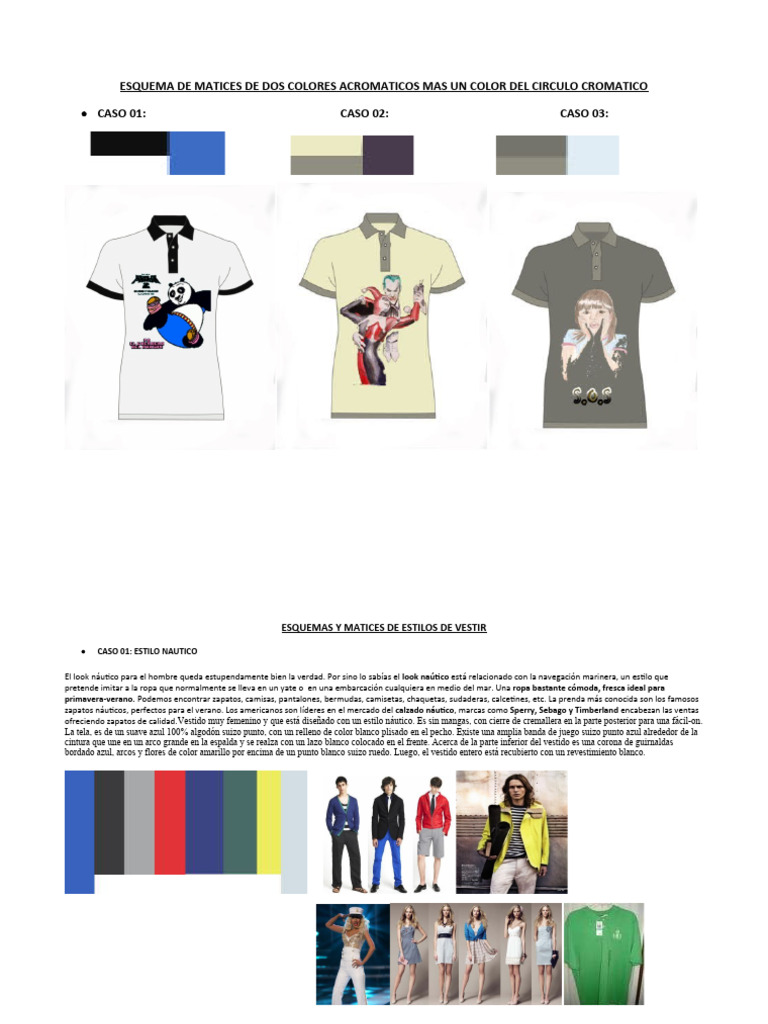 Esquema de Matices de Dos Colores Acromaticos Mas Un Color Del Circulo ...