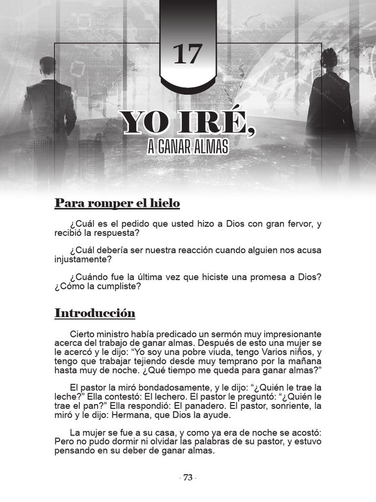 17 Yo Iré | PDF | Cristo (título) | Amor