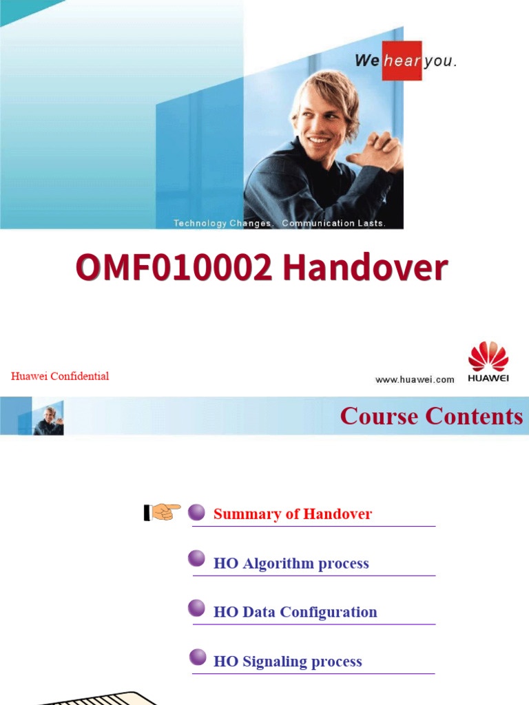 Handover Training | PDF | Telecommunications | Radio Resource Management