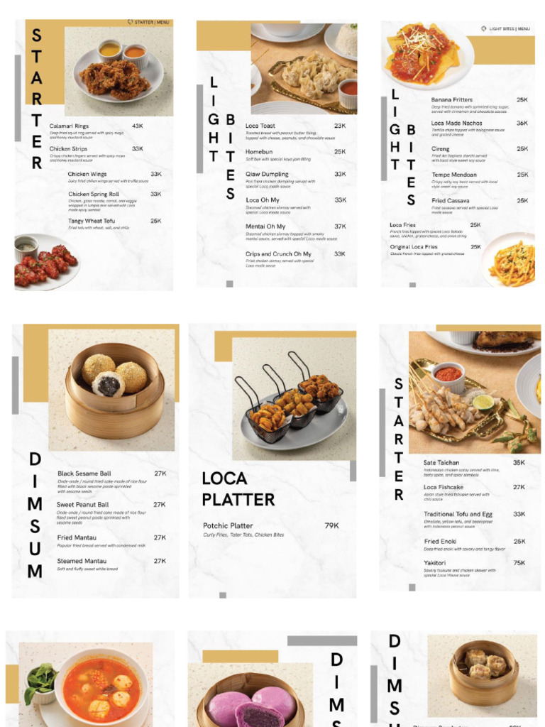 Update Menu Loca | PDF