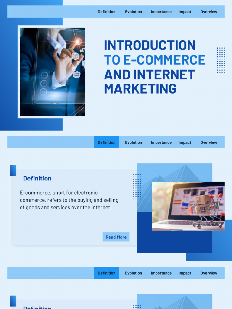 E-Commerce Topic 1 | PDF